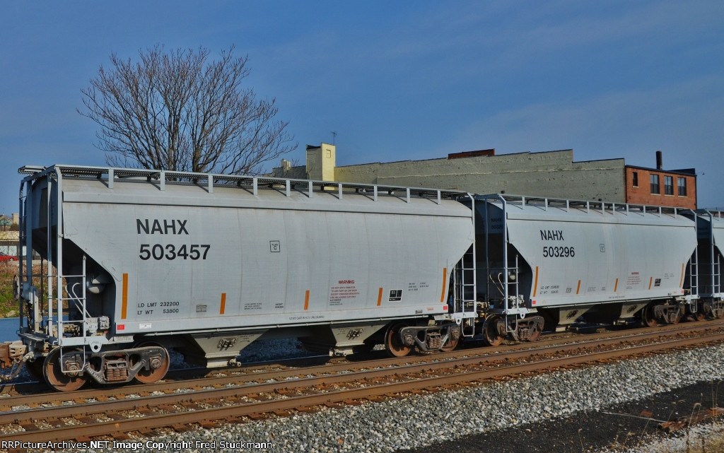 NAHX 503457 & 503296 are both new here.